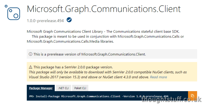 The Calls & Meetings API is now the Microsoft Graph Communications API ...