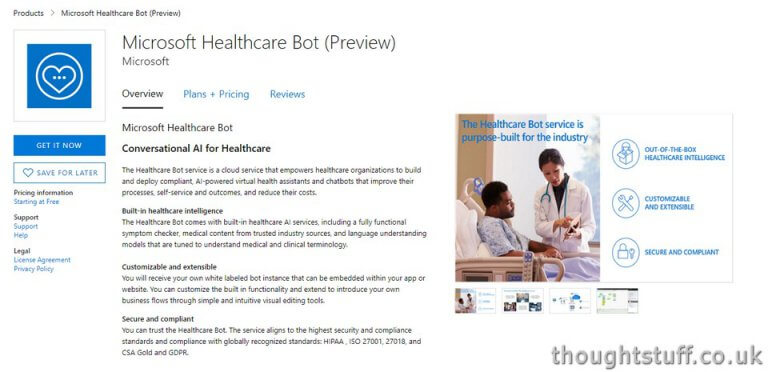 Microsoft Healthcare Bot: Part 2 Installing the Healthcare Bot | The ... Microsoft Healthcare Bot: Part 2 Installing the Healthcare Bot | The ...